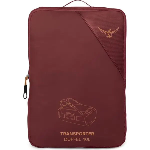 OSPREY Transporter 40-liter Duffle Backpack - Red Mountain