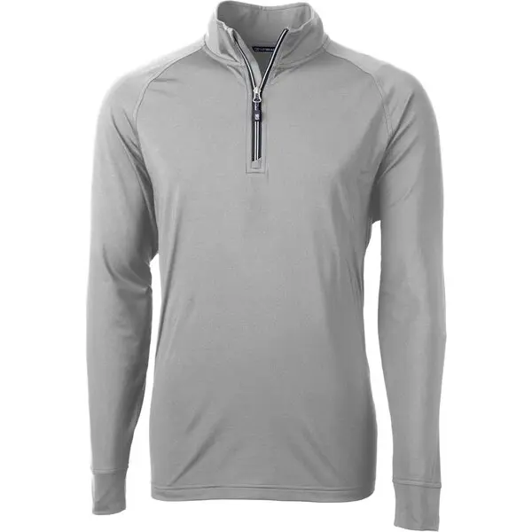 Cutter & Buck Adapt Knit Quarter Zip Pullover - Polished