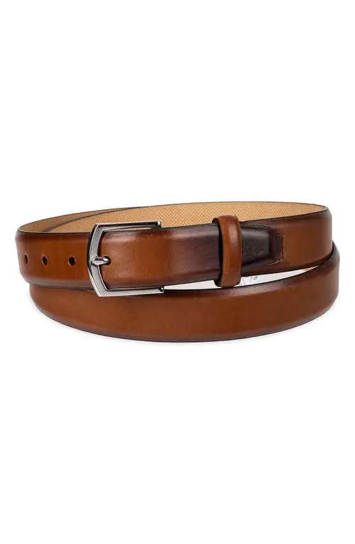 Cole Haan Lewis Burnished Leather Belt By