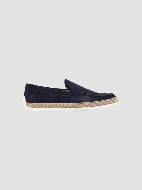 TOD'S Embossed Logo Espadrille