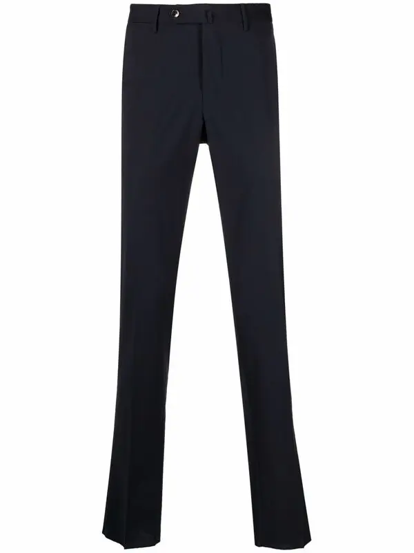PT TORINO Slim Tailored Trousers - Blue