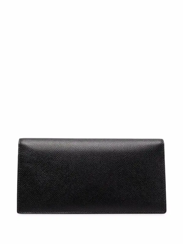MAISON MARGIELA Leather Long Wallet - Black