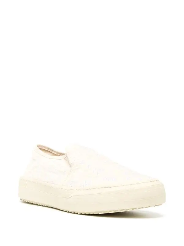 Rhude Embroidered Slip-on Sneakers