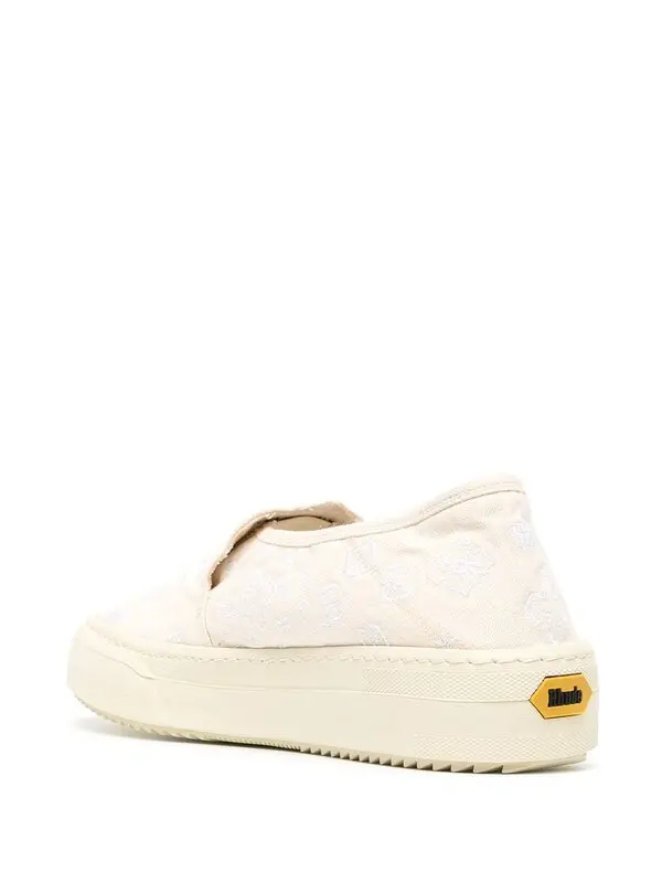 Rhude Embroidered Slip-on Sneakers