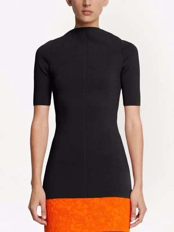 Proenza Schouler Mock Neck Knitted Top