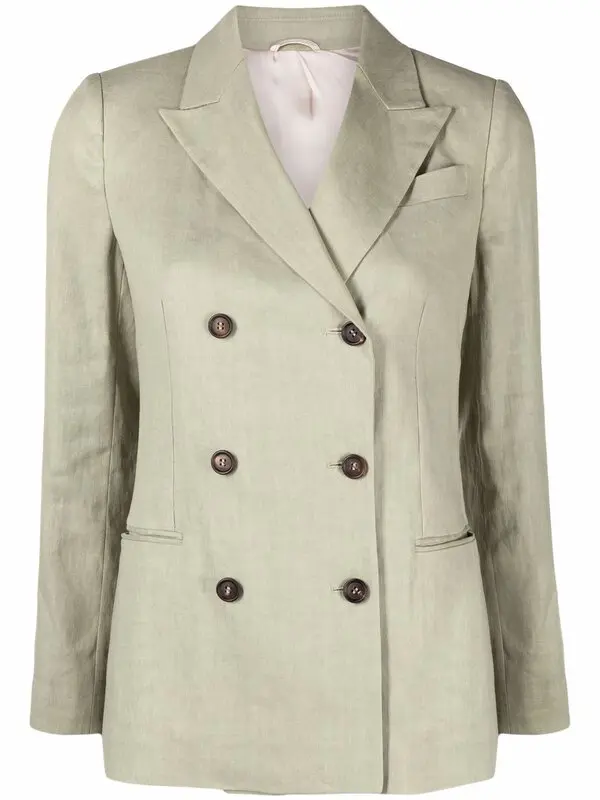 Brunello Cucinelli Peak Lapels Double-breasted Blazer