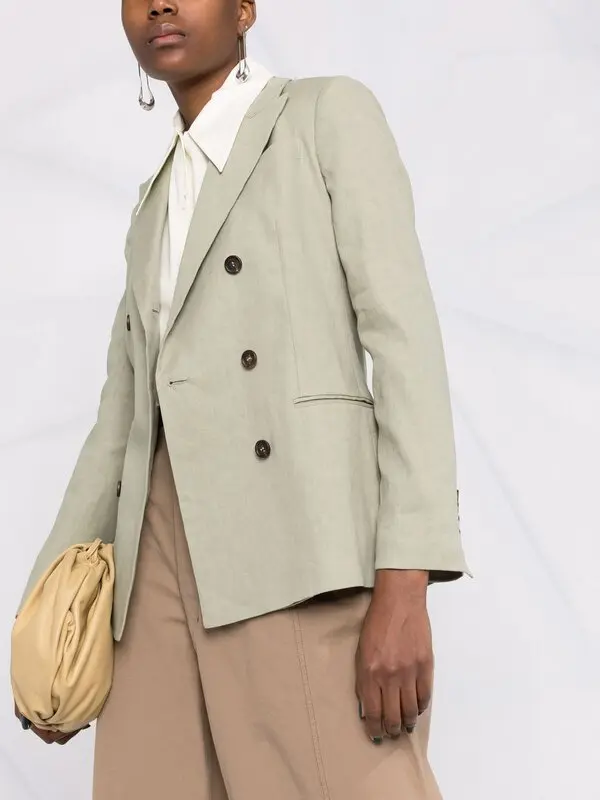 Brunello Cucinelli Peak Lapels Double-breasted Blazer
