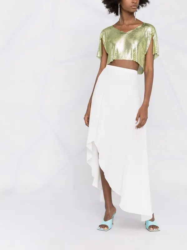 Patrizia Pepe Asymmetric Long Skirt