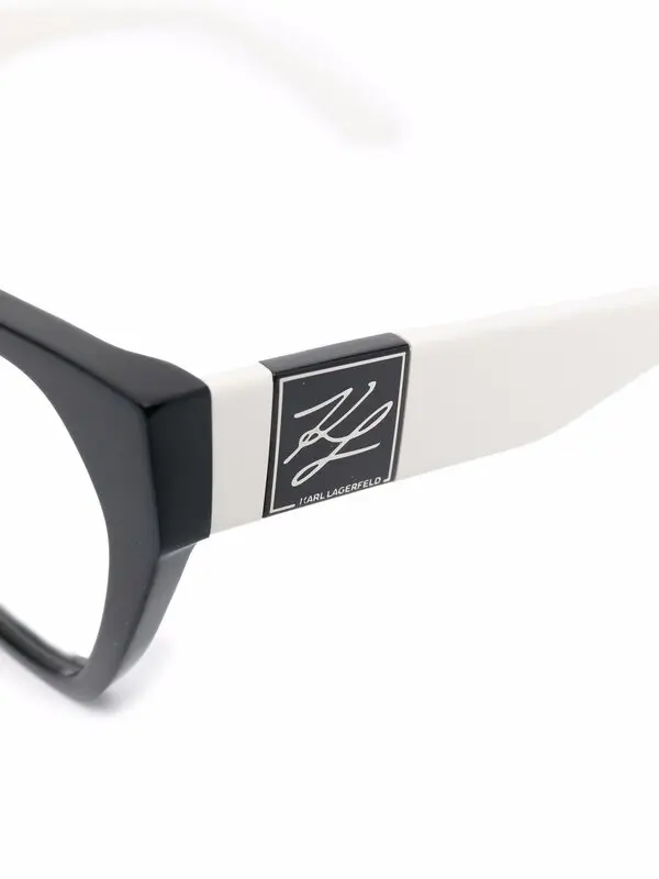 Karl Lagerfeld Geometric-framed Glasses