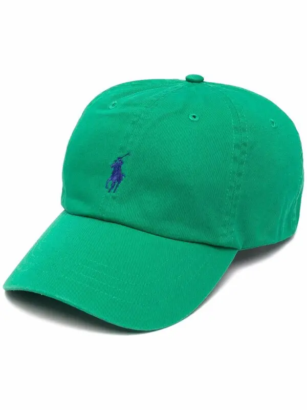 Ralph Lauren Embroidered Logo Baseball Cap - Green