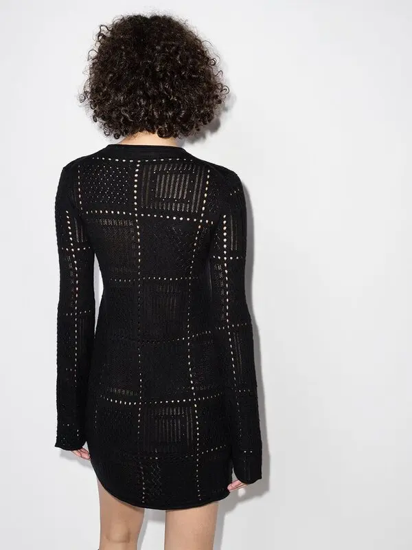Chloé Panelled Knitted Dress
