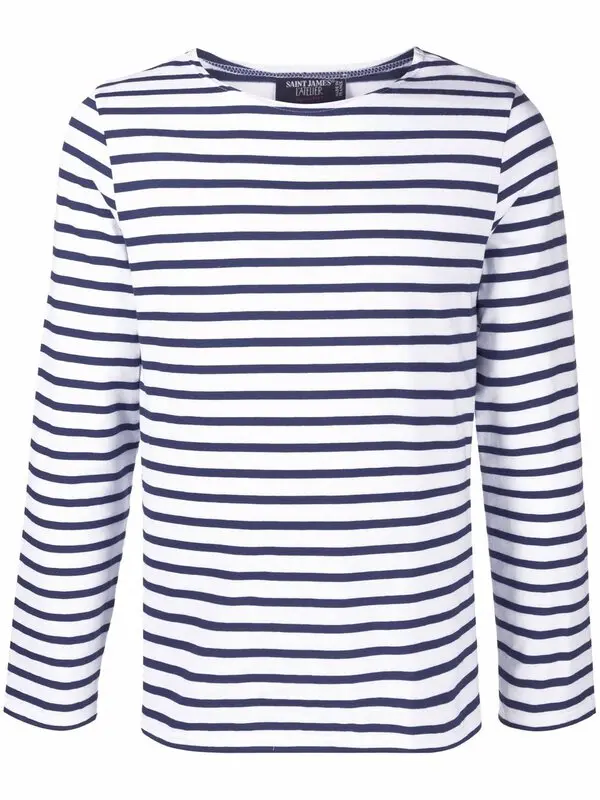 Saint James Striped Long-sleeve T-shirt