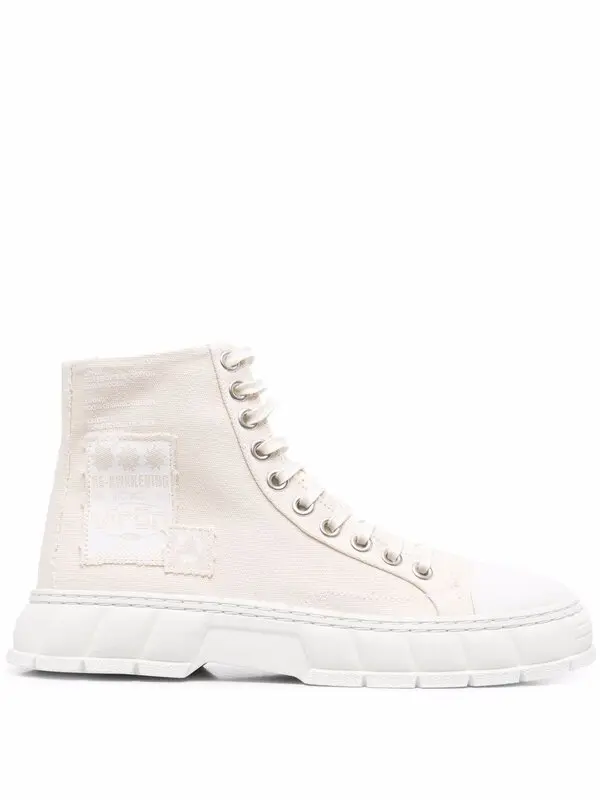 VIRON High-top Canvas Sneakers
