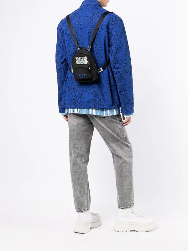 Kenzo Mini Canvas Kampus Tiger Backpack