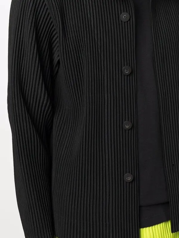Issey Miyake Plissé Button-up Shirt