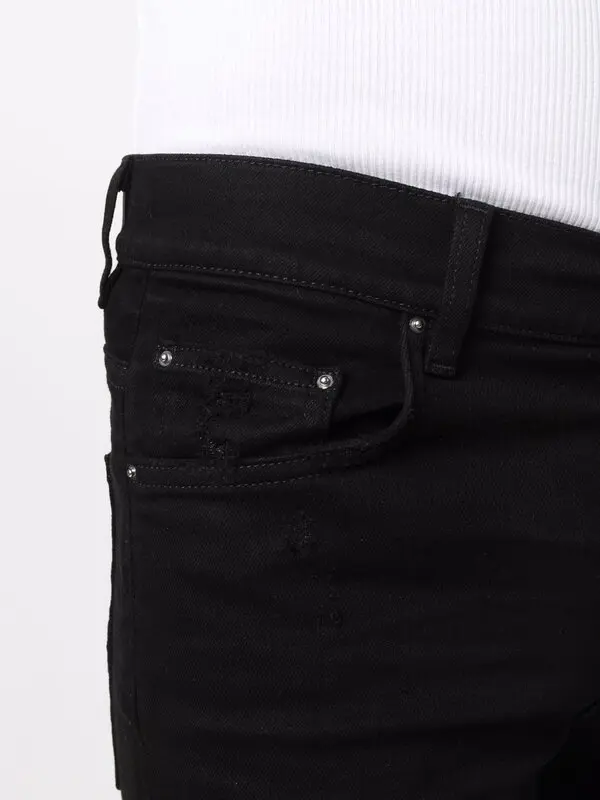 Amiri Distressed-effect Skinny Jeans