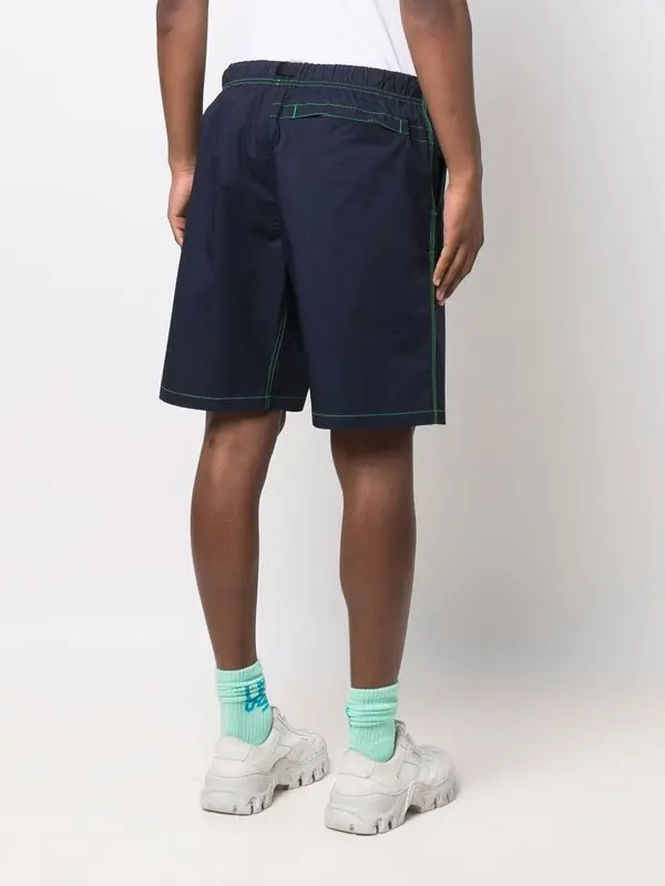 MSGM Logo-embroidered Track Shorts