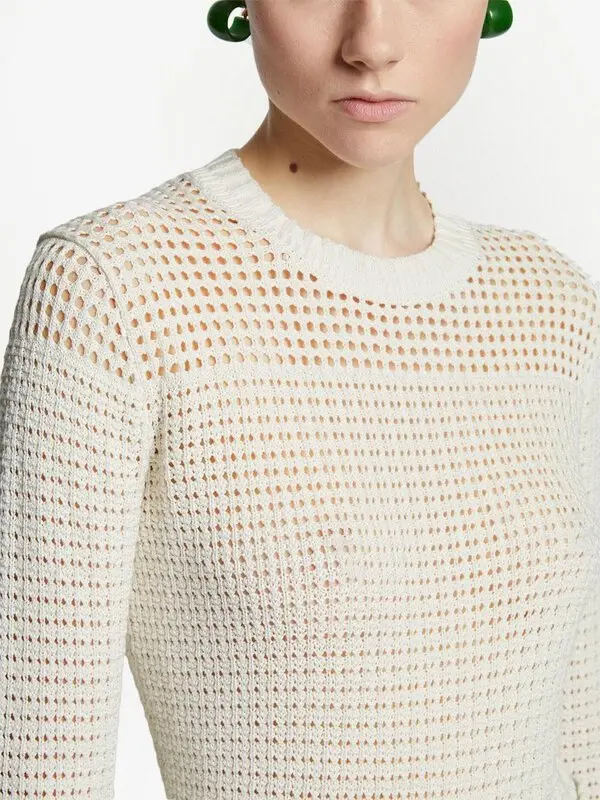 Proenza Schouler White Label Pointelle Knit Top