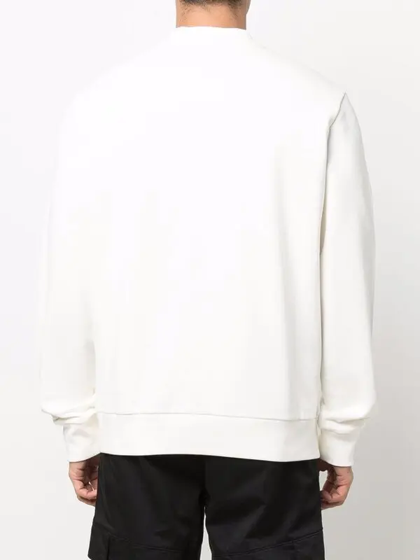 Moncler Logo Patch Sweatshirt - White