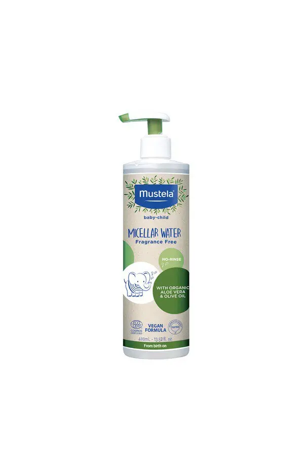 MUSTELA Organic Micellar Water With Oil And Aloe - Olive