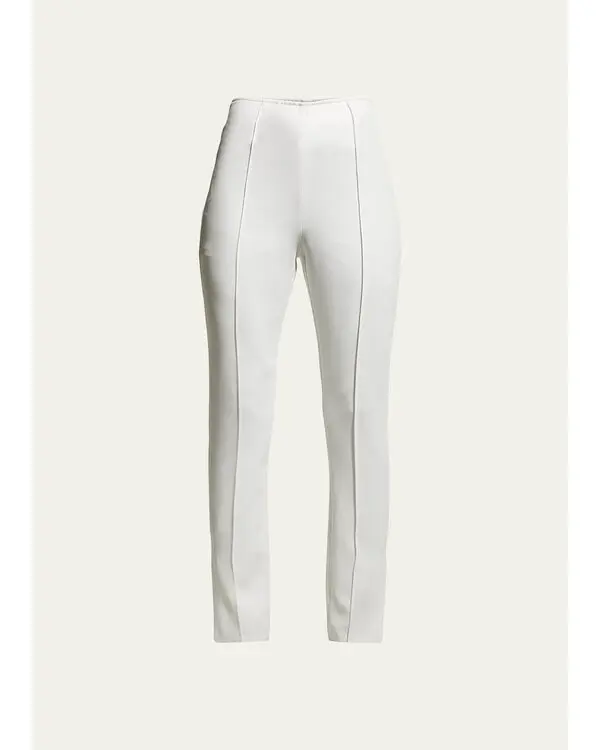 Cinq À Sept Brianne Slit-leg Trousers - Ivory