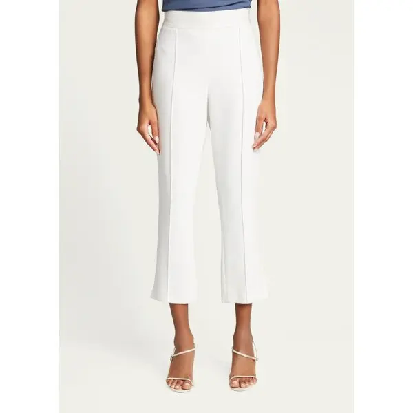 Cinq À Sept Brianne Slit-leg Trousers - Ivory