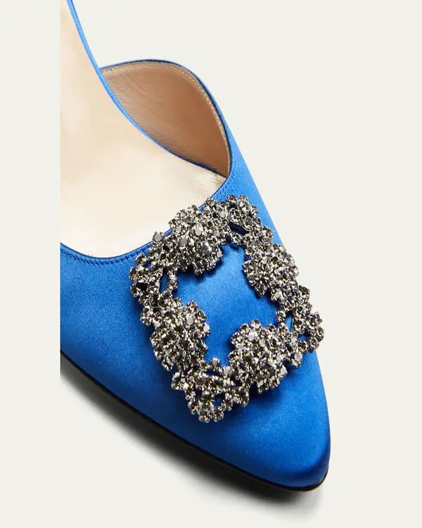 Manolo Blahnik Hangisi Slingback Pumps