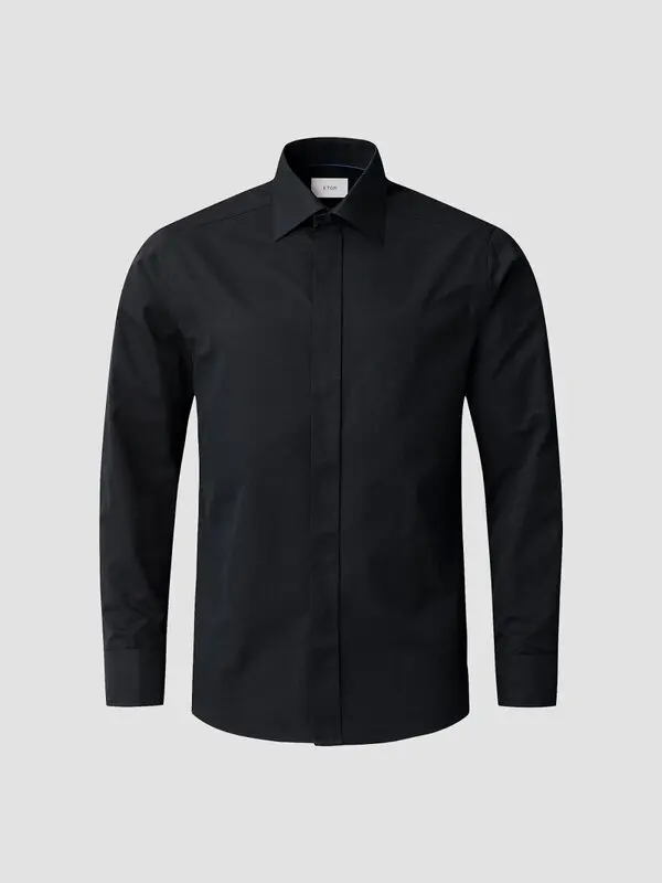 Eton Slim-fit Textured Dress Shirt
