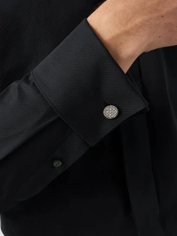 Eton Slim-fit Textured Dress Shirt
