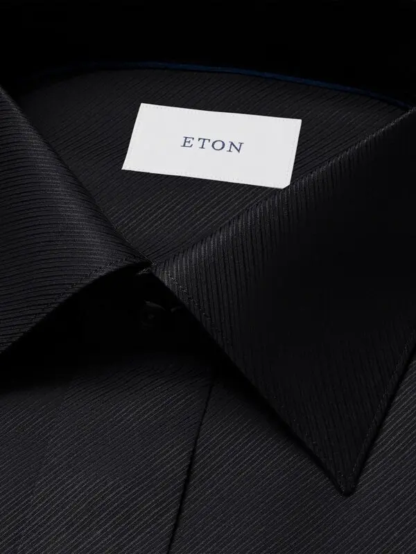 Eton Slim-fit Textured Dress Shirt