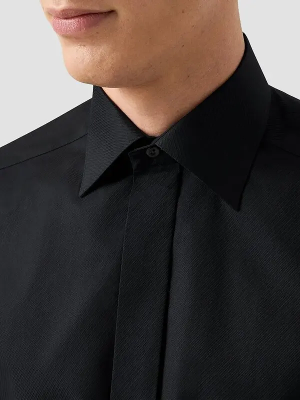 Eton Slim-fit Textured Dress Shirt