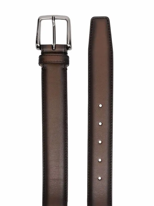 TOD'S Metal Buckle Belt - Brown