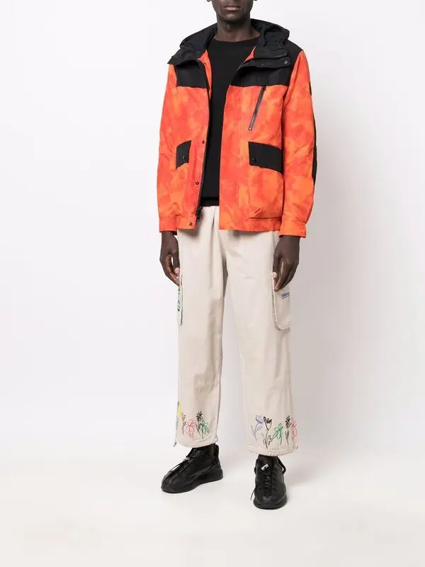 Woolrich Trek Tie-dye Print Windbreaker
