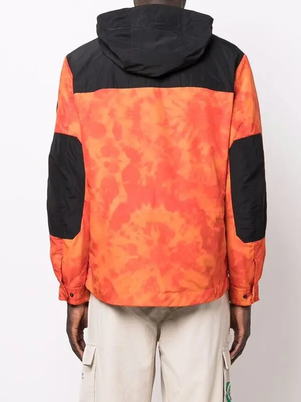 Woolrich Trek Tie-dye Print Windbreaker