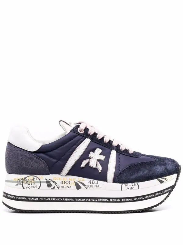 Premiata Beth Platform-sole Sneakers