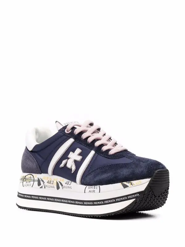 Premiata Beth Platform-sole Sneakers