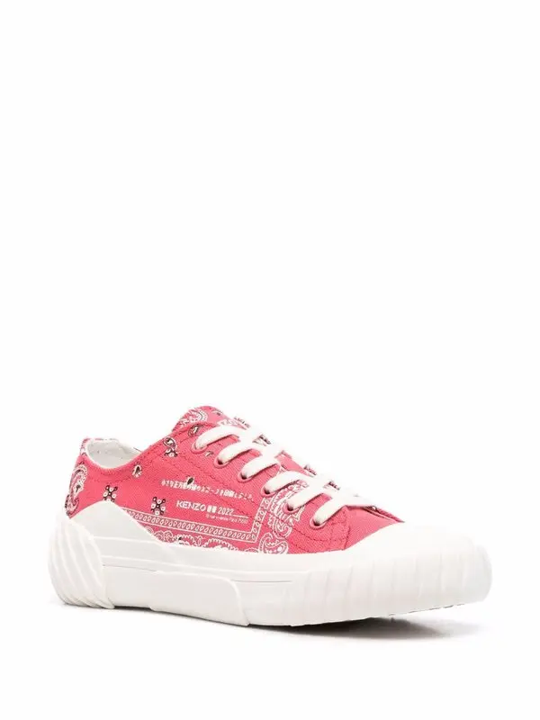 Kenzo Tiger-crest Low-top Sneakers