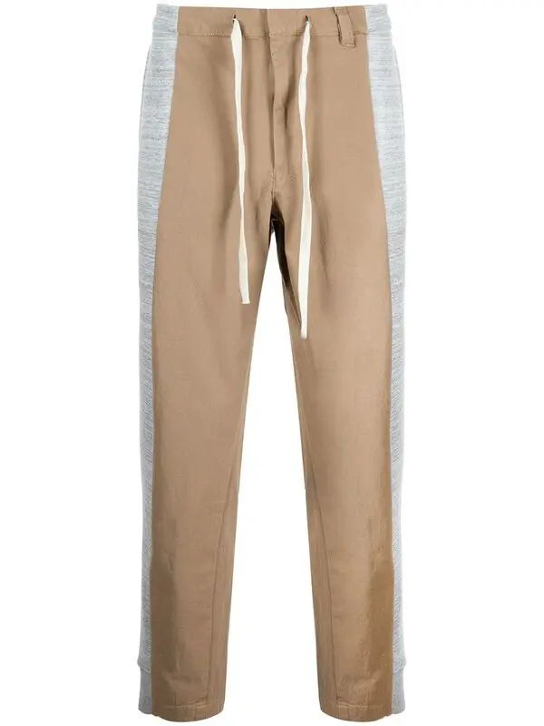 ROMEO HUNTE Panelled Drawstring Chinos