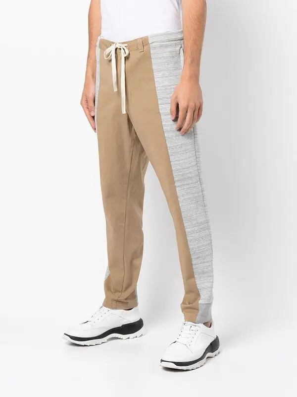 ROMEO HUNTE Panelled Drawstring Chinos
