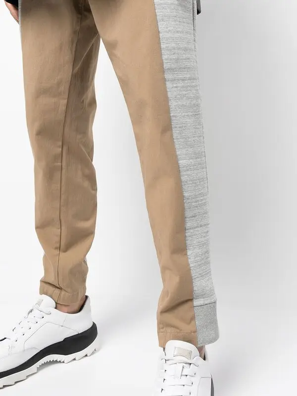 ROMEO HUNTE Panelled Drawstring Chinos