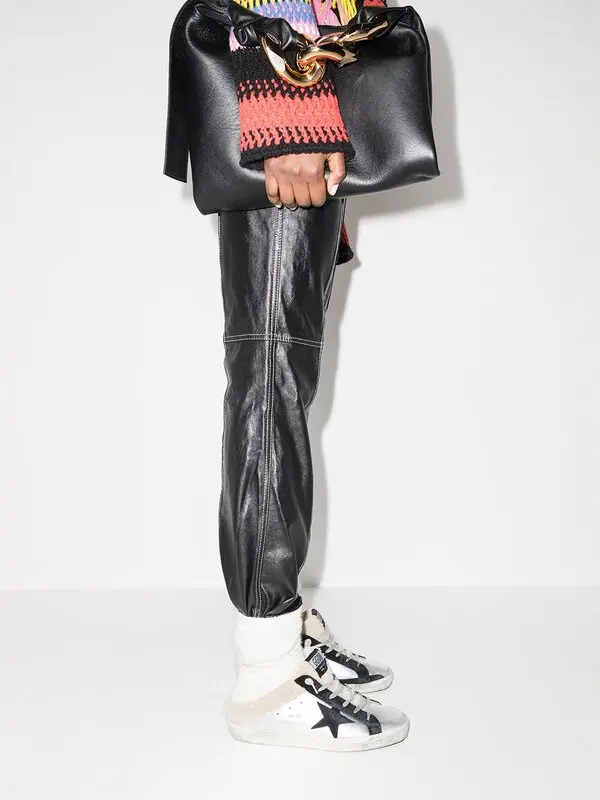GOLDEN GOOSE Super-star Sabot Slip-on Sneakers - Silver