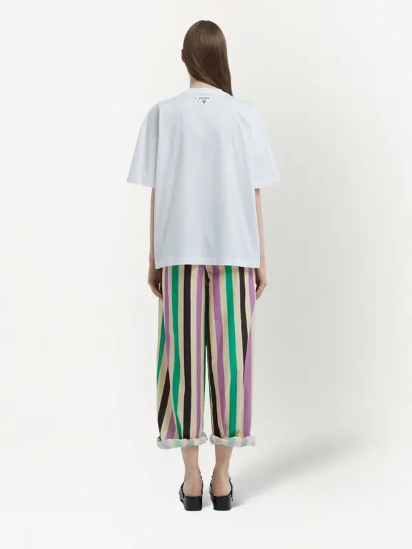 Prada Mermaid-print Jersey T-shirt