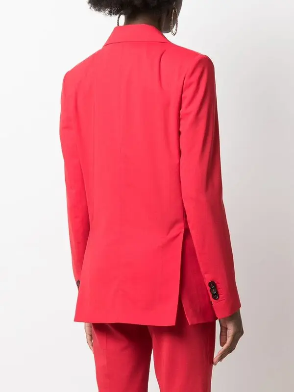 Dsquared2 Virgin Wool Notched Lapel Blazer