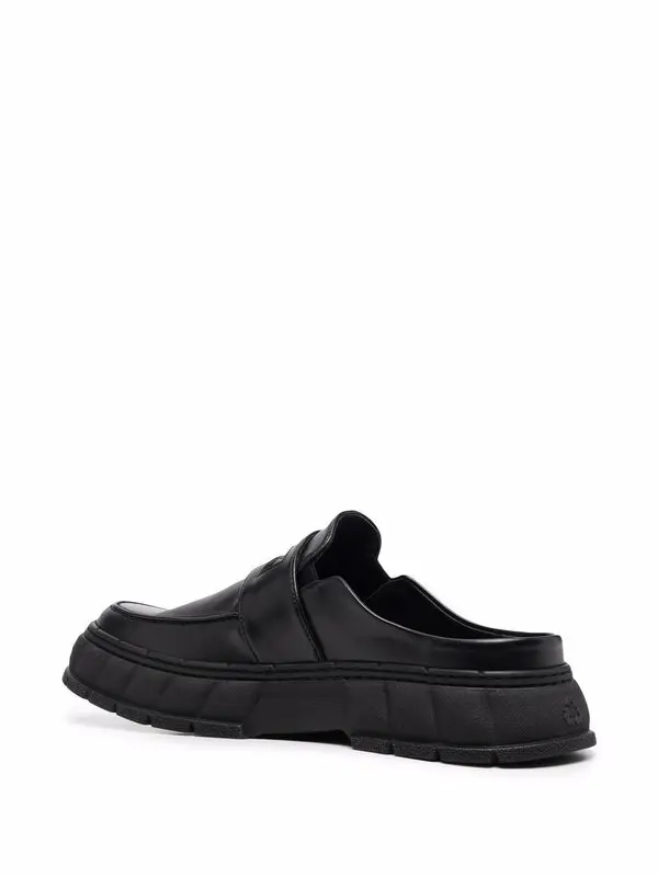 VIRON Backless Chunky-sole Loafers