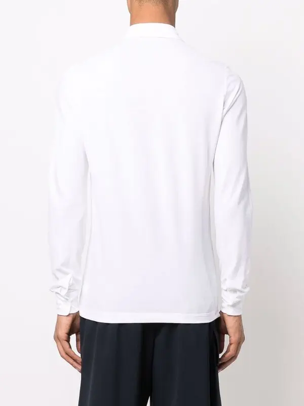 ZANONE Long-sleeved Cotton Shirt - White