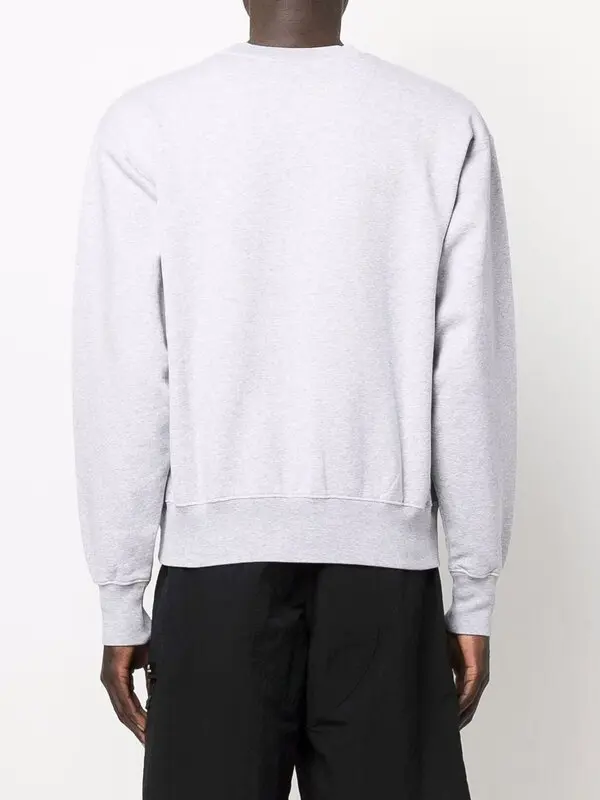 7 DAYS ACTIVE Crew Neck Sweatshirt - 022 Heather Grey