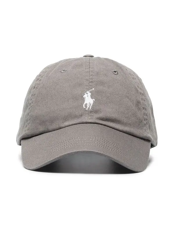 Polo Ralph Lauren Logo-embroidered Cap - Grey
