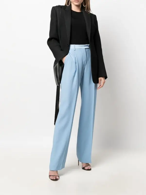 Alberta Ferretti High-waist Tailored Trousers