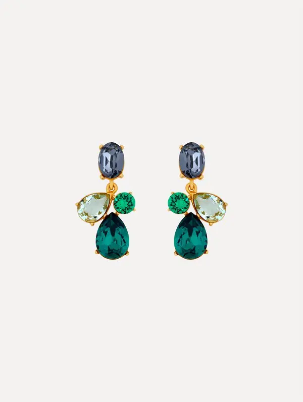 Oscar De La Renta Candy Drop Earrings - Blue