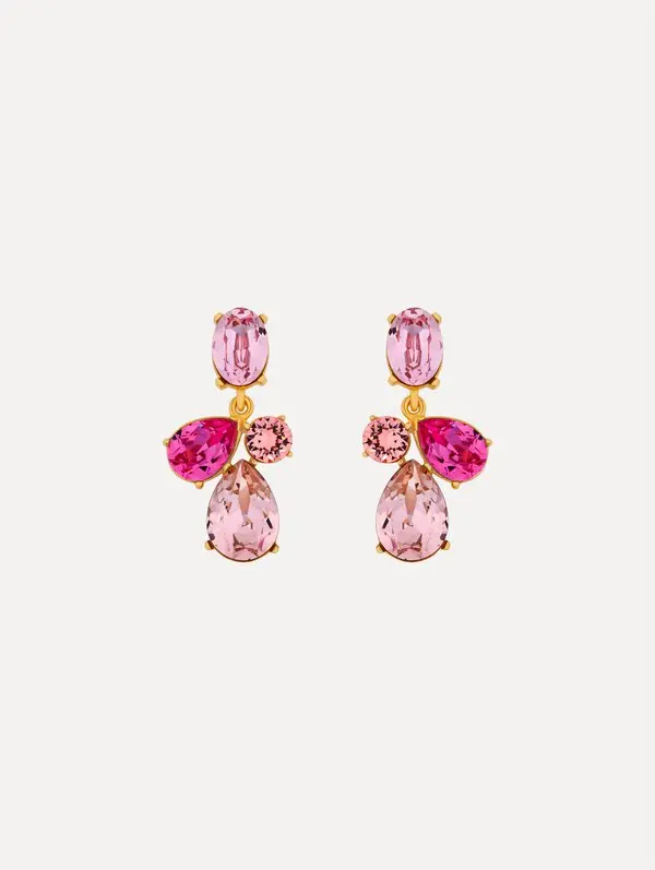 Oscar De La Renta Candy Drop Earrings - Pink
